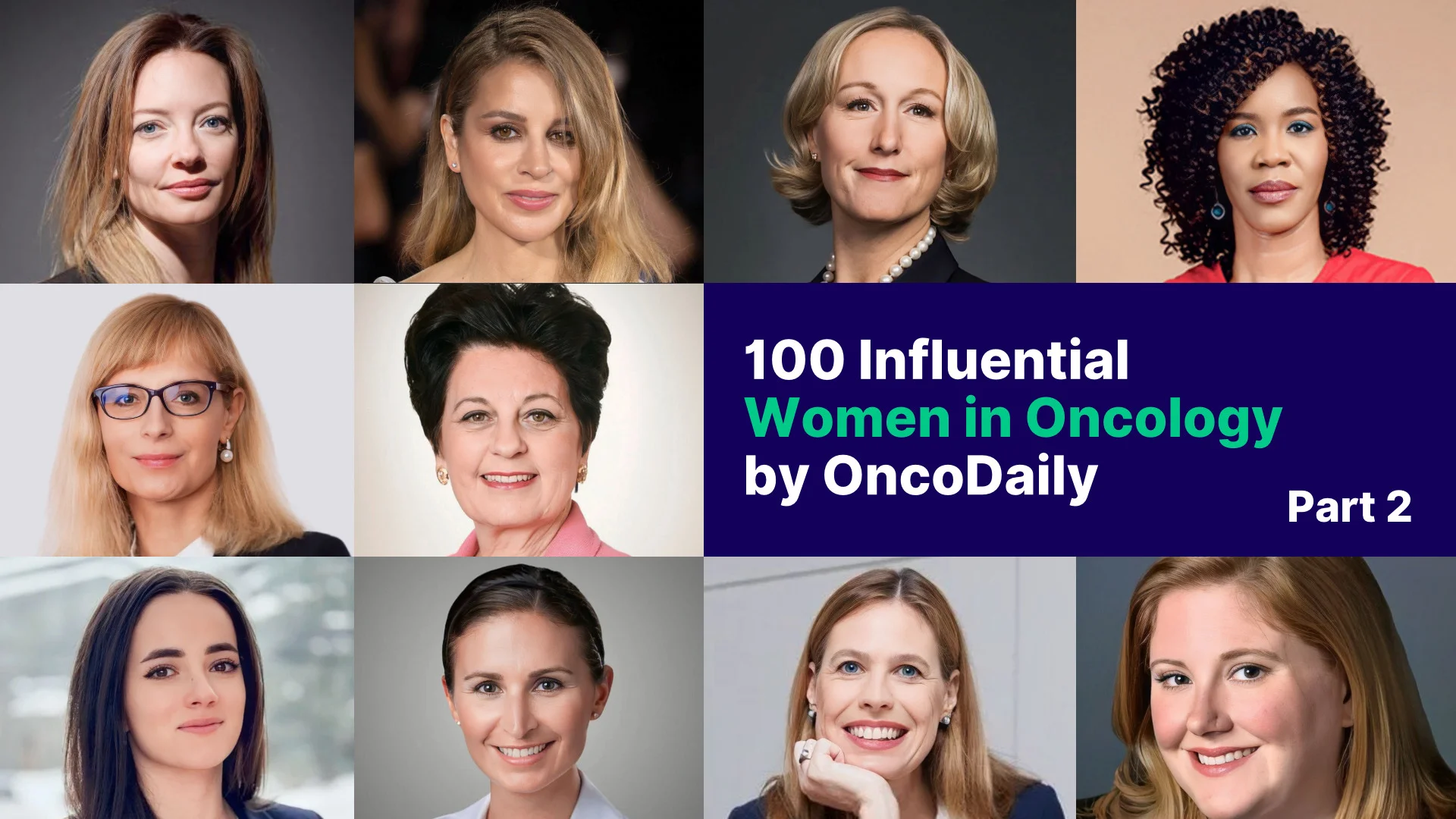 100 Influential Women in Oncology 2025 - MedScriptum